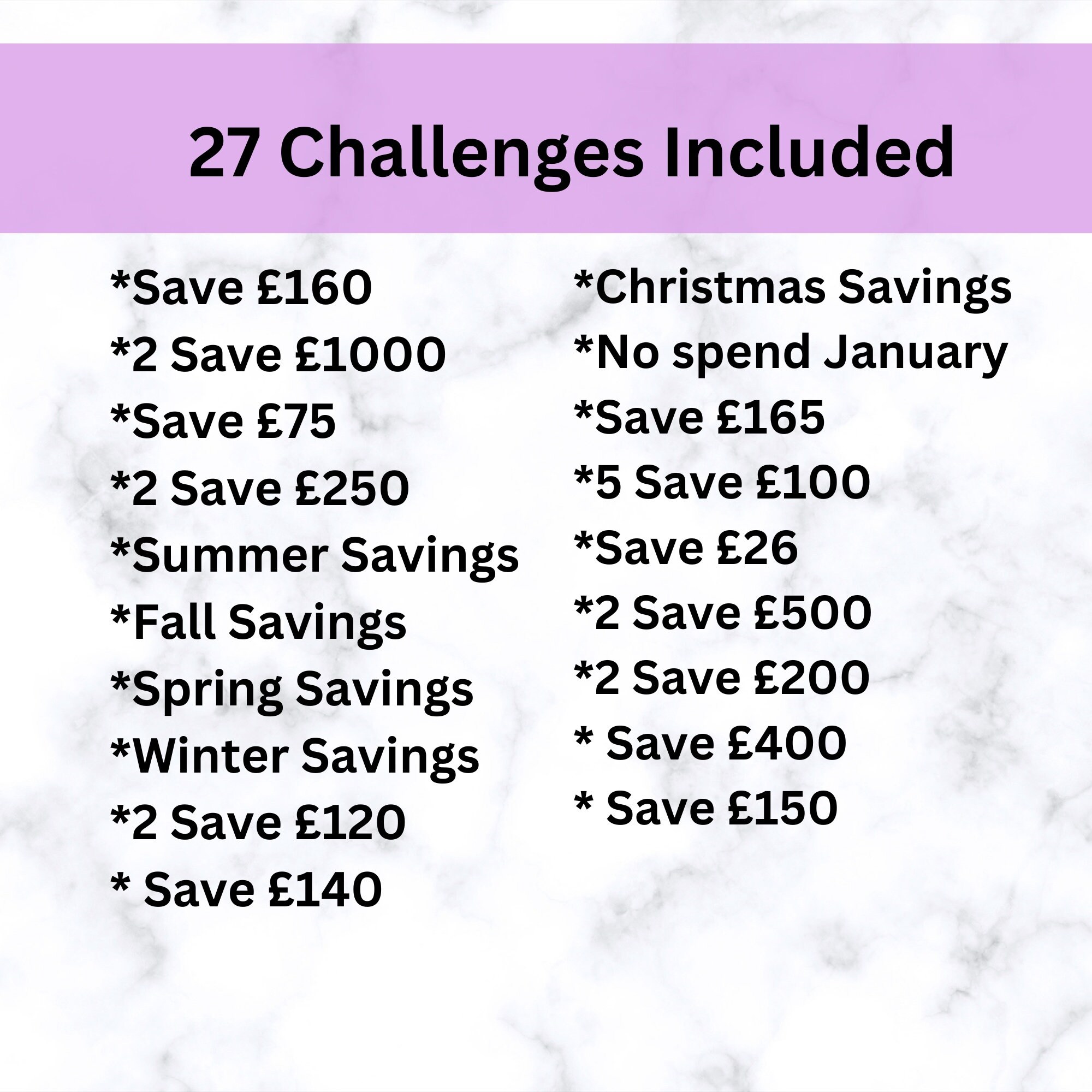 Mini British Pound Savings Challenge A6 Bundle, Savings Goal Tracker ...