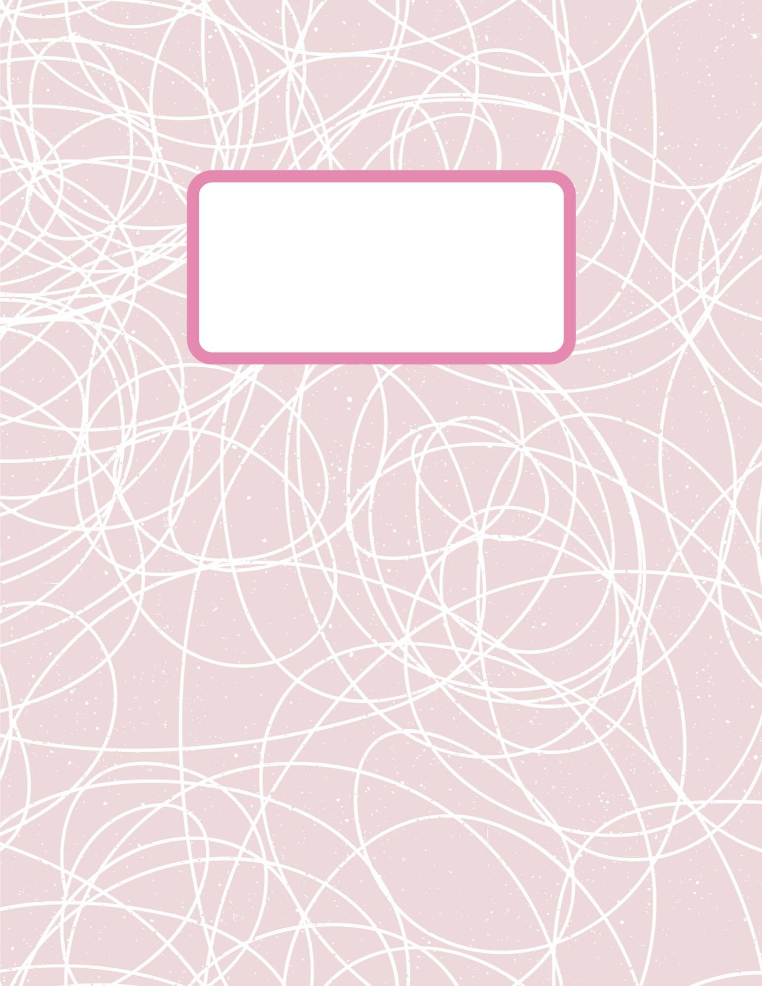 6 Binder Cover Printable PDF With Matching Binder Spines, Editable ...