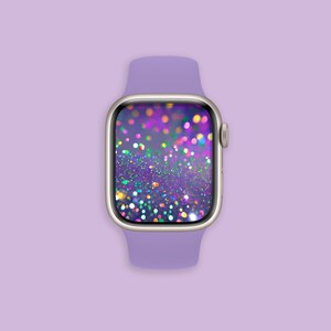 Glitter Sparkle Apple Watch Face High Resolution, Fits Other Watches - Etsy