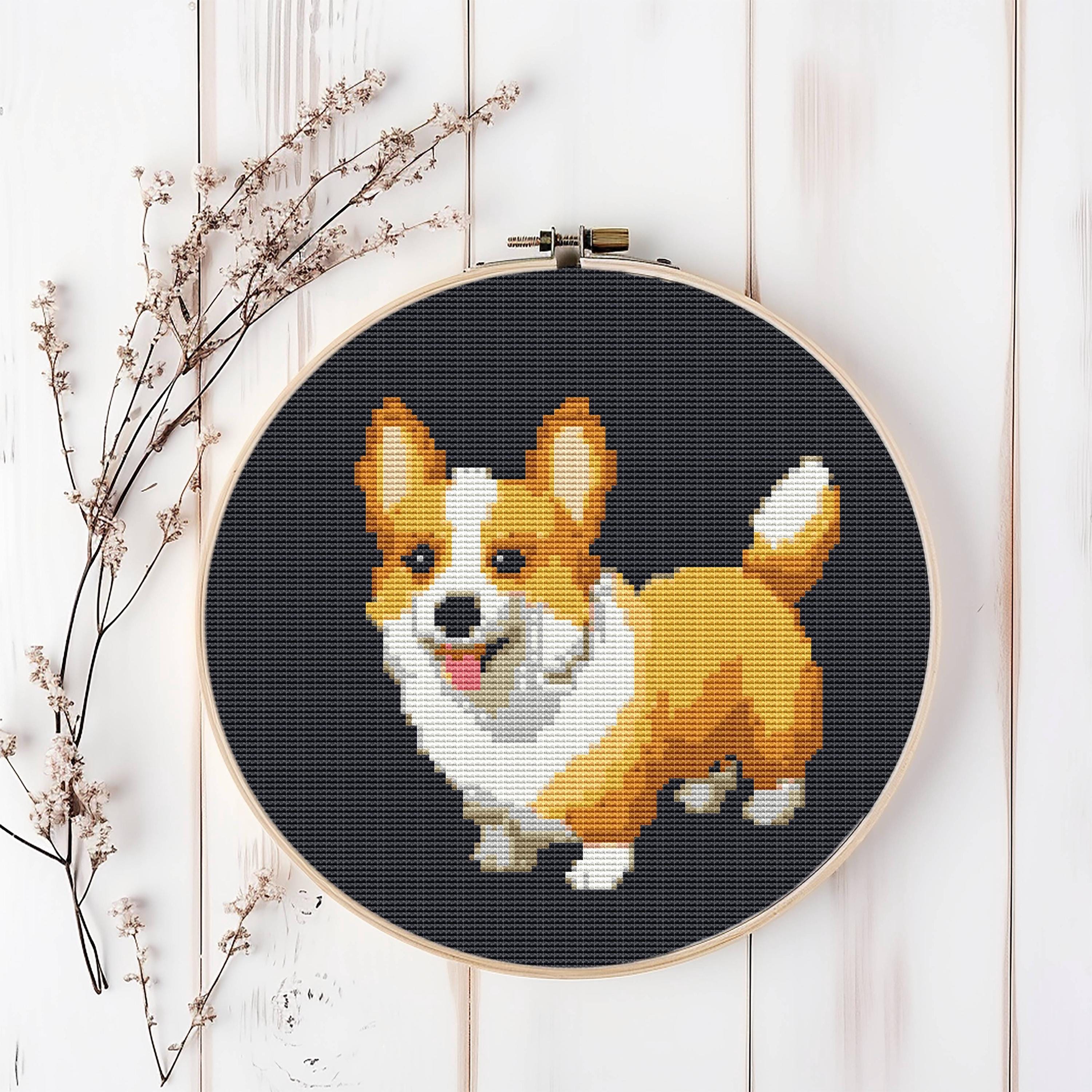 Welsh Corgi Cross Stitch Pattern| PDF Patterns | Digital Files |instant ...