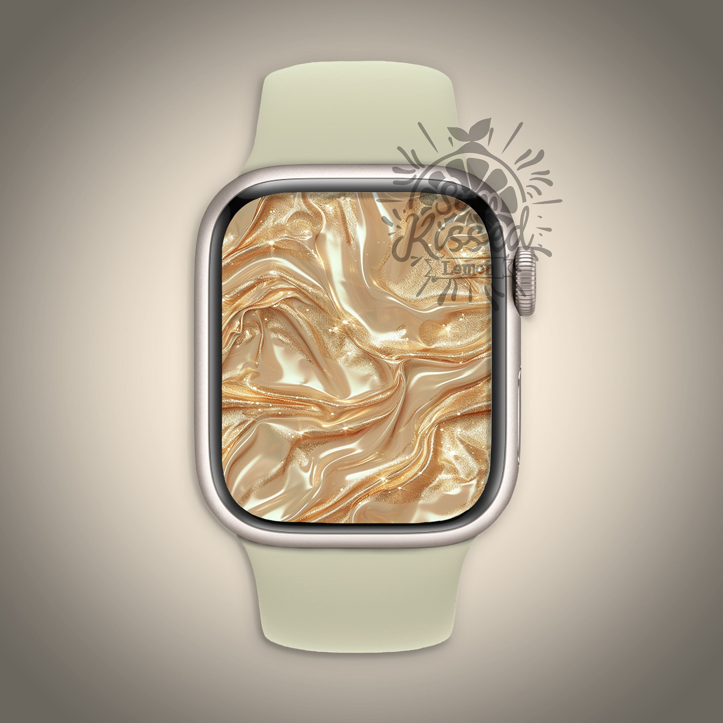 Gold Glitter Sparkle Apple Watch Face High Resolution, Fits Other ...