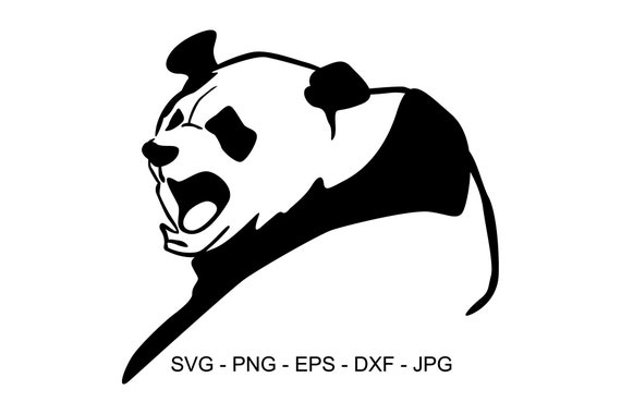 Panda SVG Panda Face Panda Sticker Files for Cricut Svg - Etsy