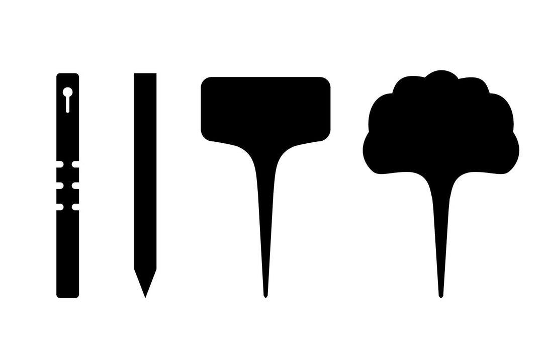Garden Stake SVG, Garden Stake DXF, Garden Markers, Garden Pick, Laser ...