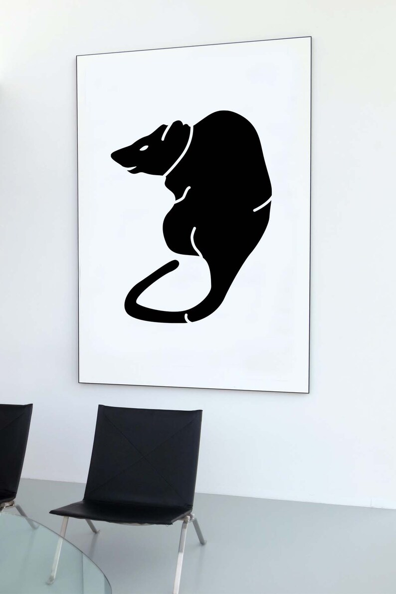 Mouse SVG | Rat Clipart Silhouette | Cricut & Silhouette Cut Files ...