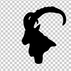 Goat Svg Farm Animal Horns Svg Files for Cricut Goats Face - Etsy