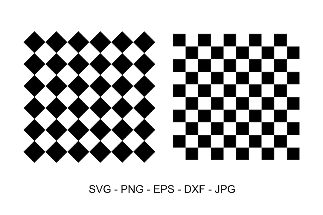 Checkerboard Svg, Seamless Checkered Pattern Svg, Checkered Racing ...