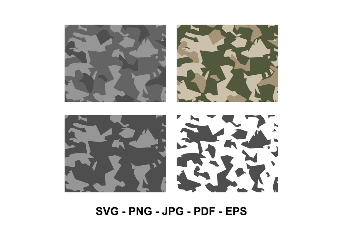 Camouflage Svg, Camo Pattern Svg, Wilderness Camo, Military Pattern Svg ...