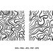 Topographic Map Prints SVG, Contour Landscape Pattern, Terrain Lines ...