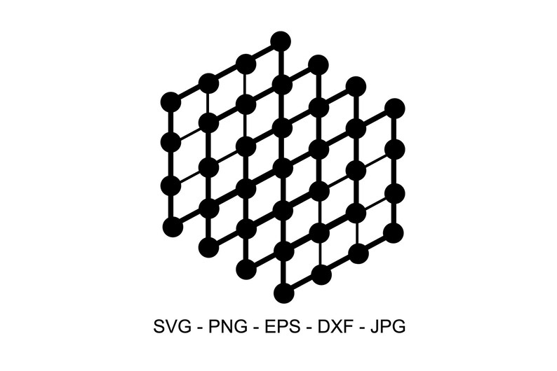 Abstract SVG Geometry Clip Art Cut Files Digital Download - Etsy