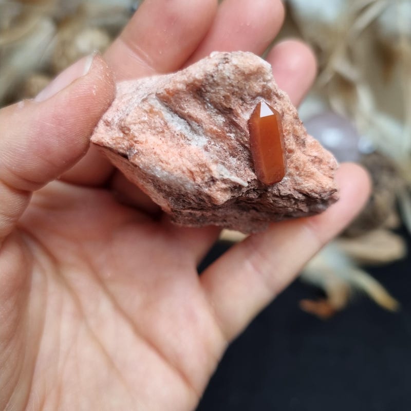 Red Quartz - Etsy