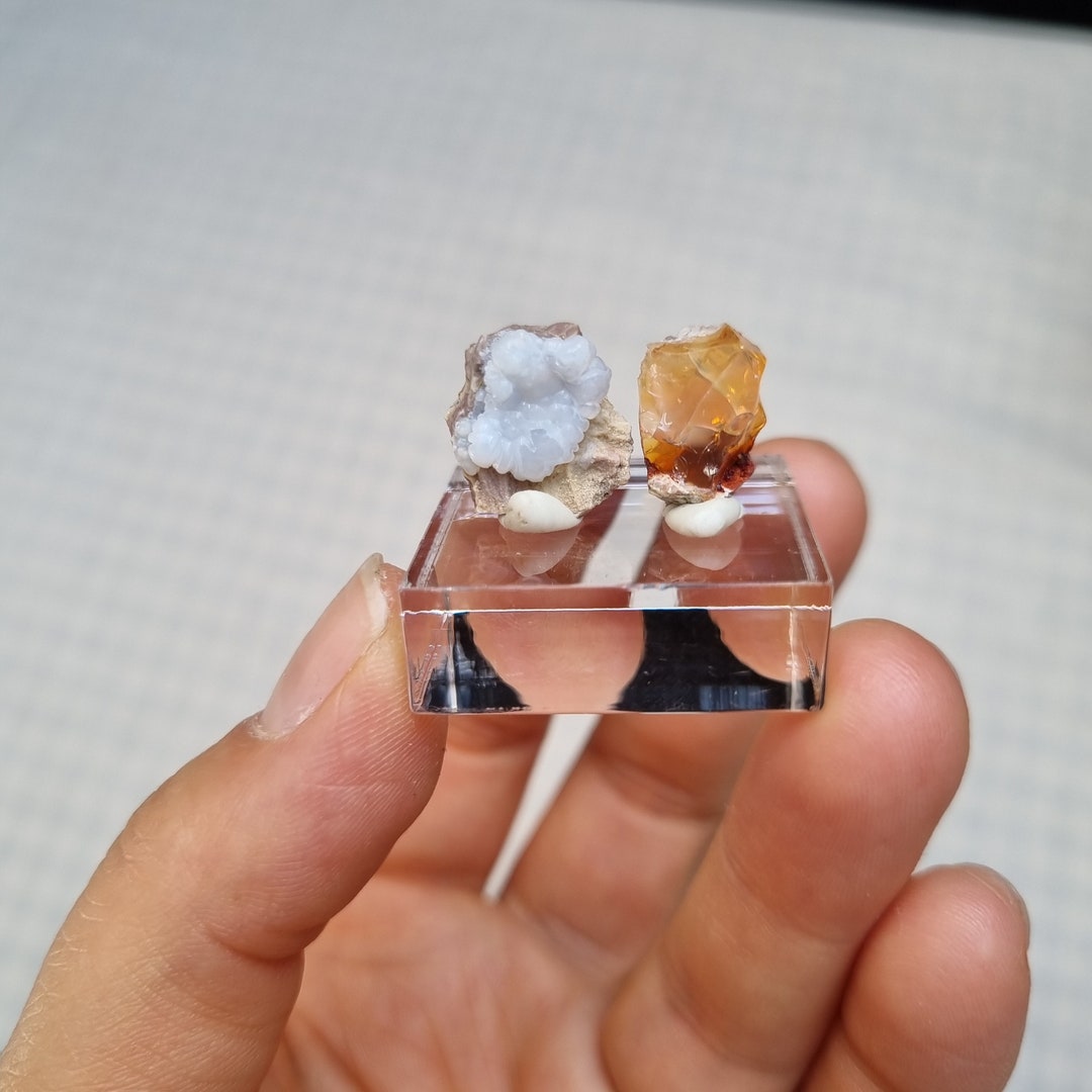 Two Super Cool Opals Gorgeous Color Fire Opal and Blue From Hosszu Hill ...