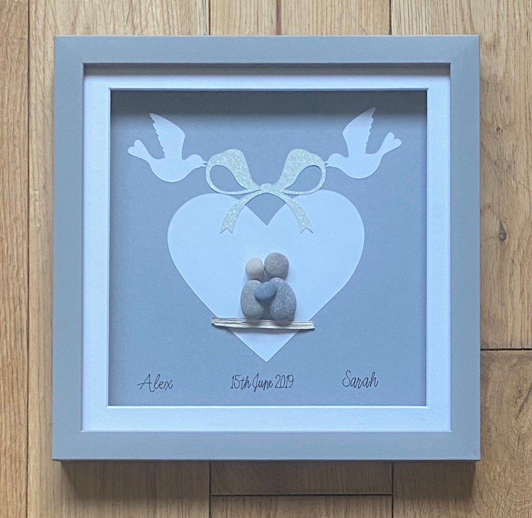 Just Married Gift, Married Couple Gift, Wedding Gift, Anniversary Gift ...