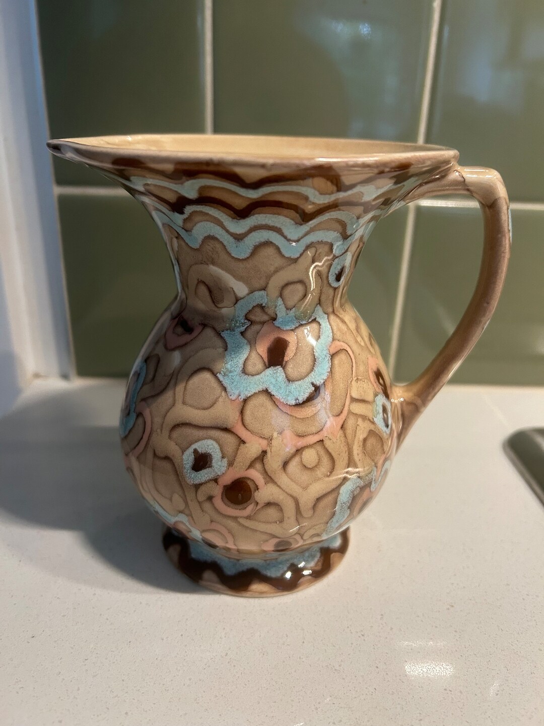 1930’s Beswick Ware Wide Mouth Jug, 260/3 Very Unusual Pattern - Etsy