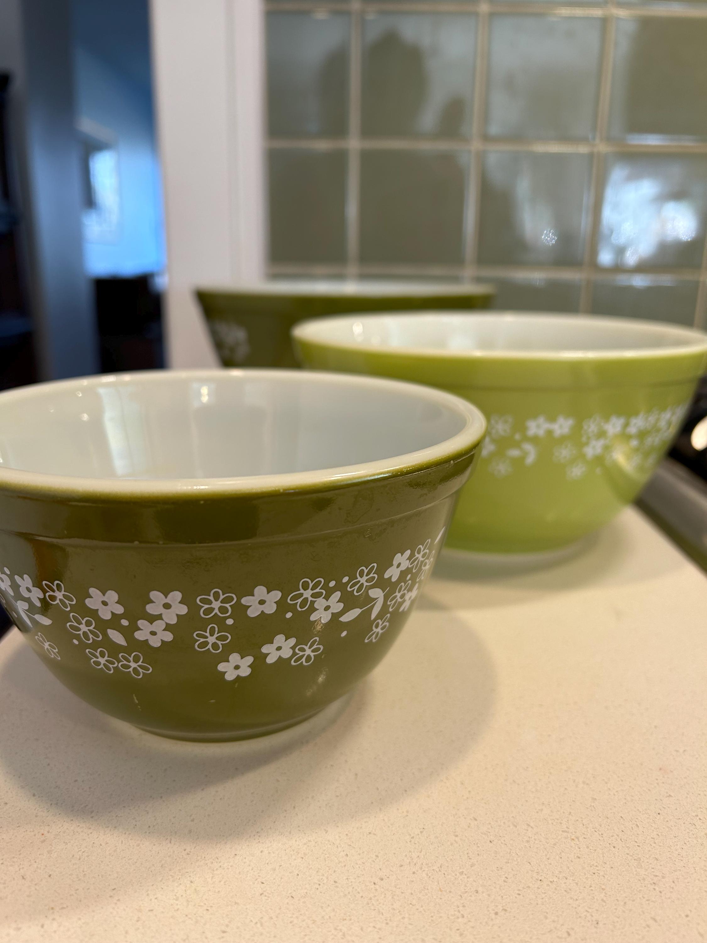 Pyrex “spring Blossom” Redesign Nesting Bowls, Set of 3 - Etsy