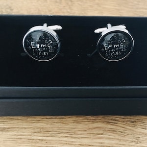 Physics Formula Equation Cufflinks - Astro Nasa Universe - Gift ...