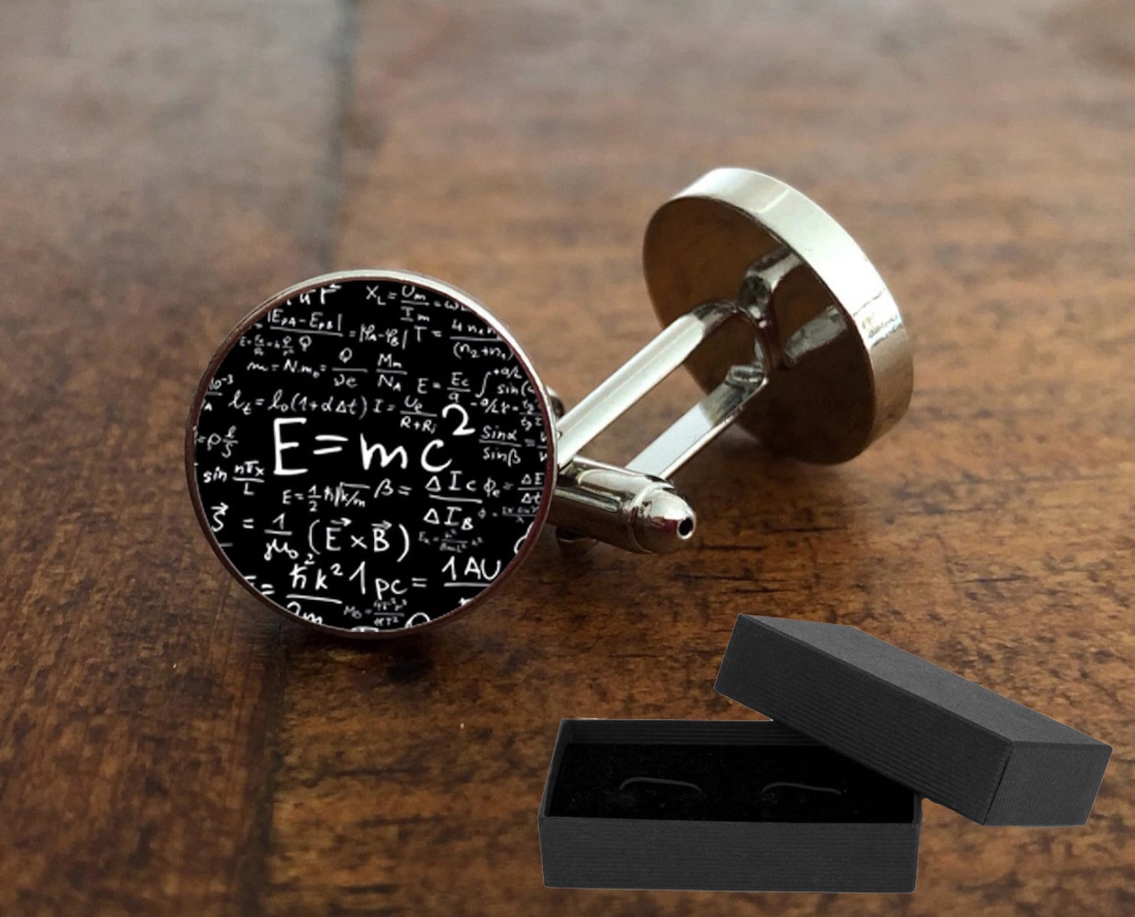 Physics Formula Equation Cufflinks - Astro Nasa Universe - Gift ...