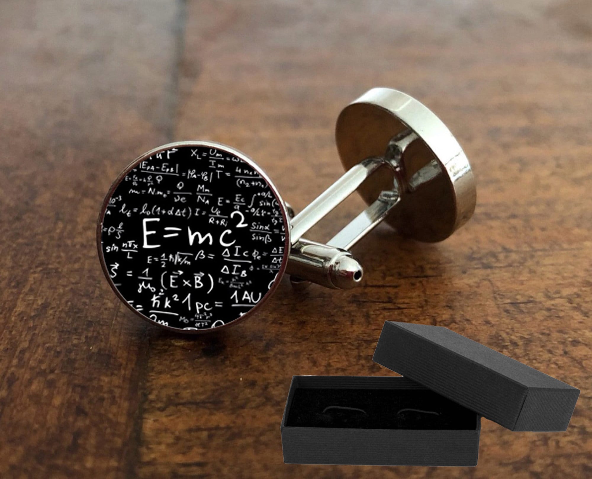 Physics Formula Equation Cufflinks - Astro Nasa Universe - Gift ...