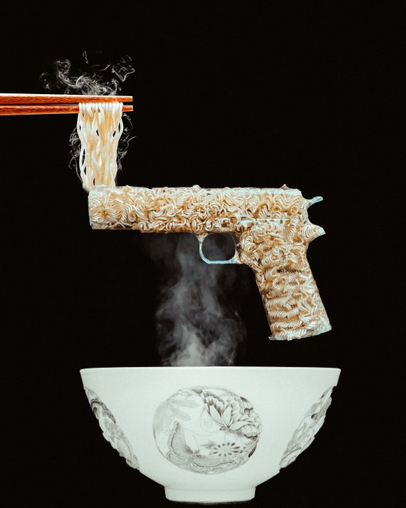 Ramen Resin Gun | Etsy