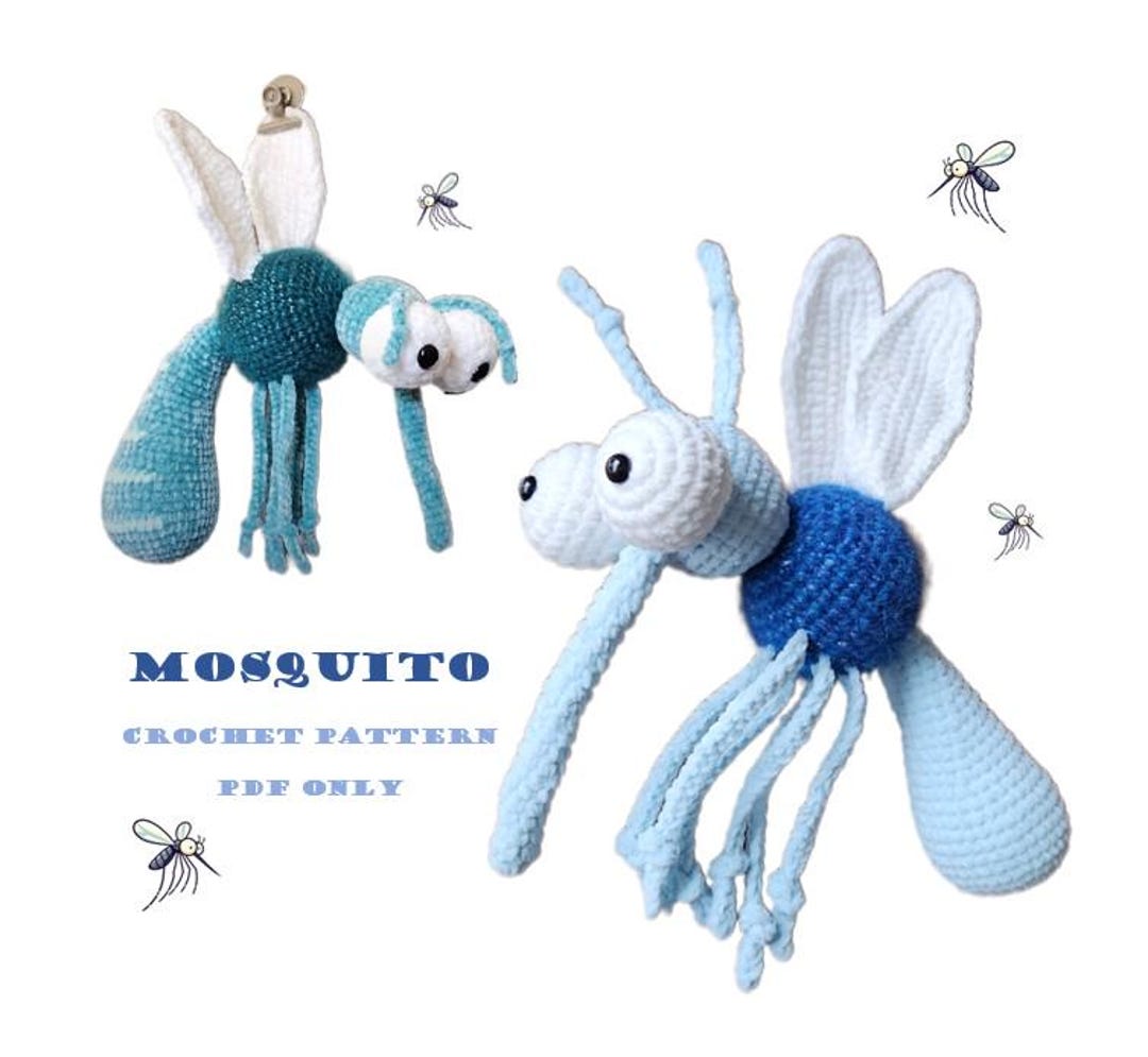 Mosquito Crochet Pattern PDF - Etsy
