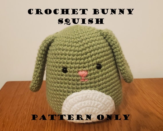 Bunny Squish Crochet Pattern PDF | Etsy