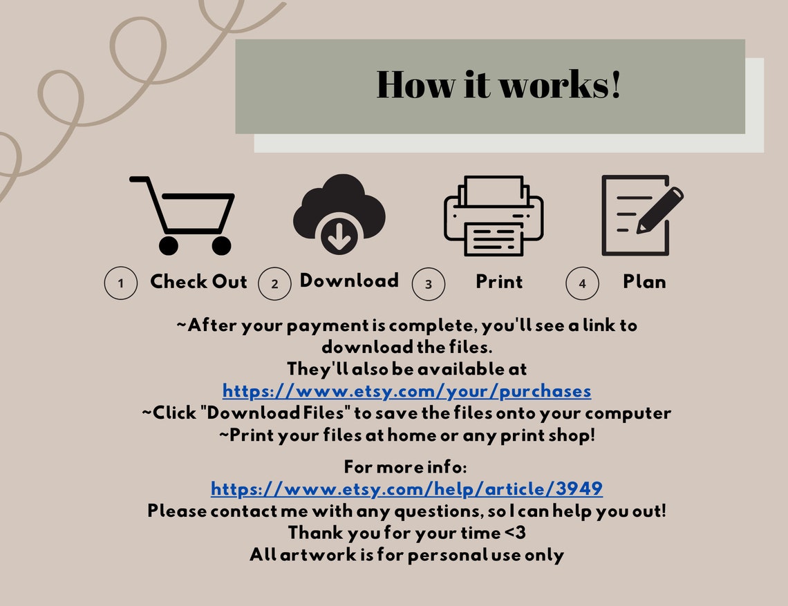 Printable | Undated | Blank Monthly Calendar | +FREEBIE Monthly Names ...