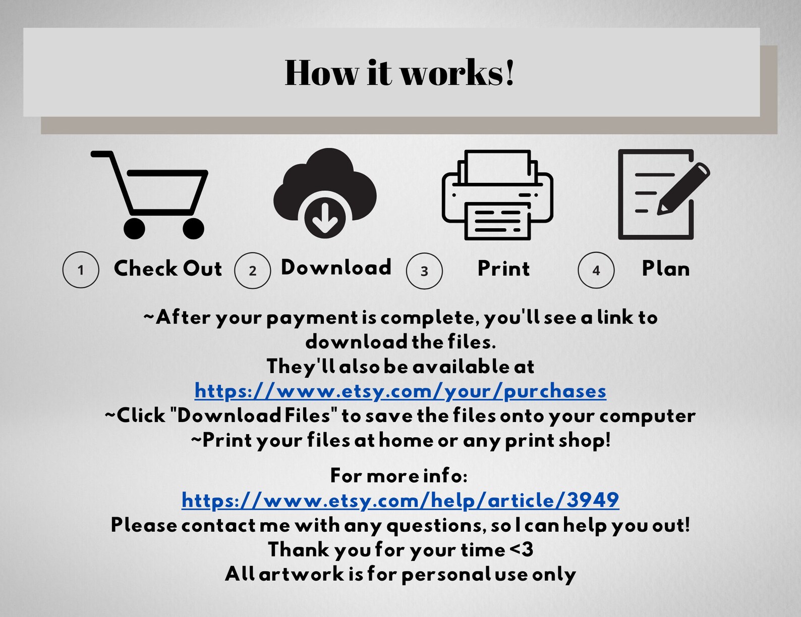 Printable Undated Blank Monthly Calendar FREEBIE Monthly | Etsy