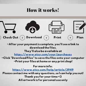 Printable Undated Blank Monthly Calendar FREEBIE Monthly | Etsy