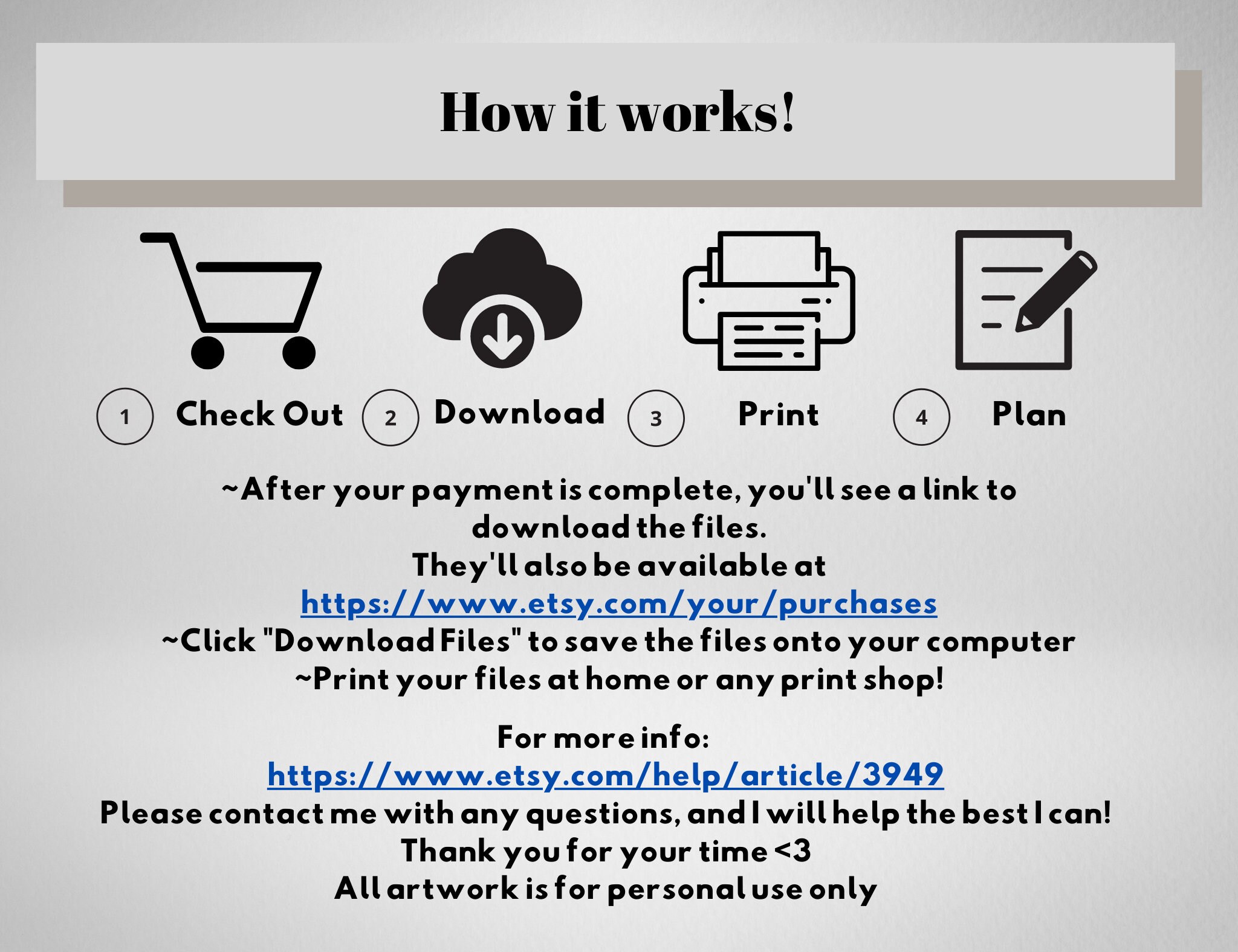 Printable | Instant Download | Happy Holiday Watercolor Cards | Set of ...