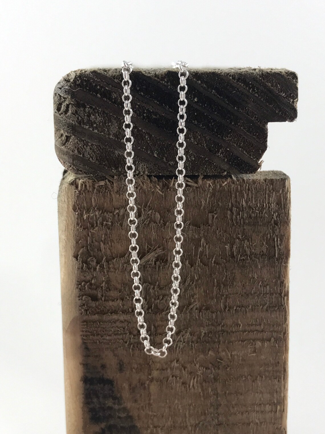 Sterling Silver Rolo Chain - 925 Sterling Silver Dainty Chain ...