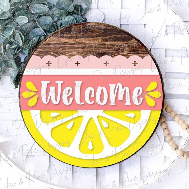 Lemon Door Hangers - Etsy