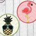 Flamingo Pineapple Sign Bundle, Tropical Sign, Summer Sign Bundle ...