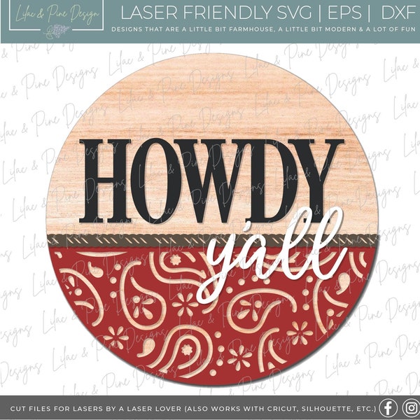 Howdy Sign - Etsy
