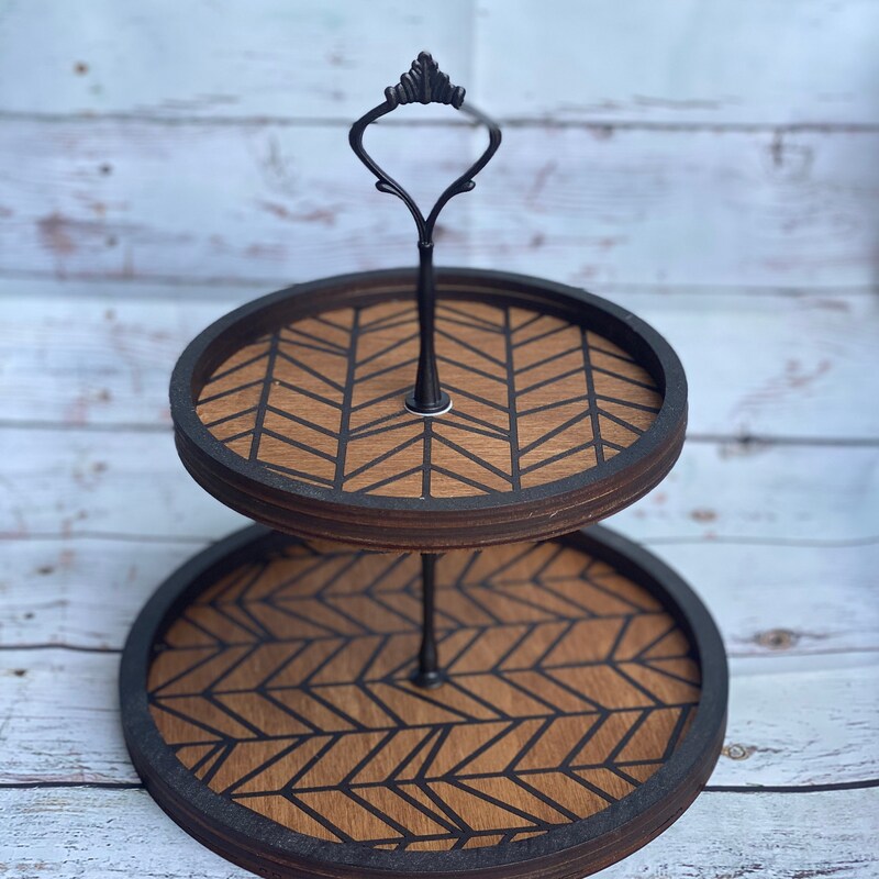 Tiered Tray Svg Files - Etsy