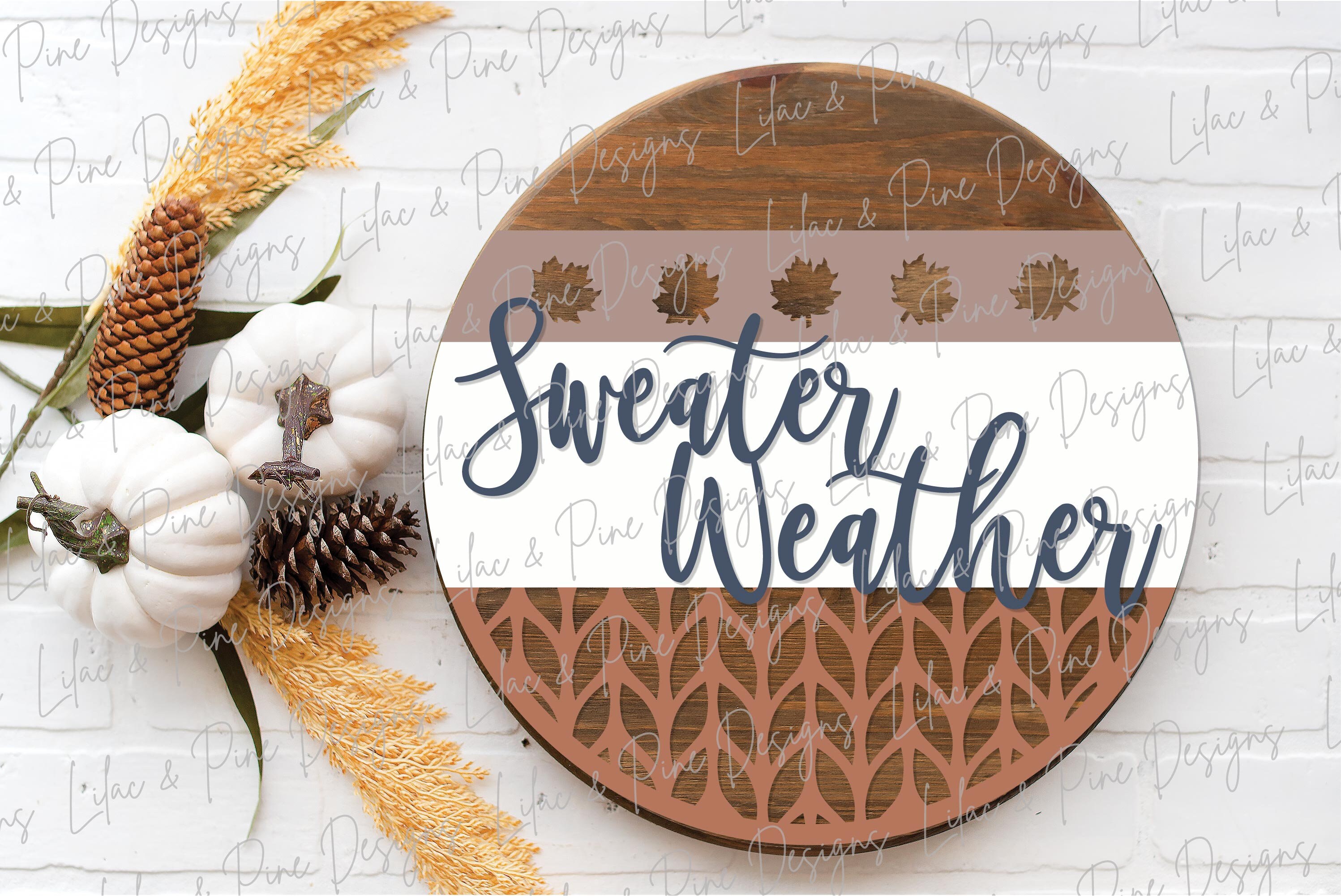 Sweater Weather Welcome Sign SVG Fall Door Decor Svg Sweater - Etsy