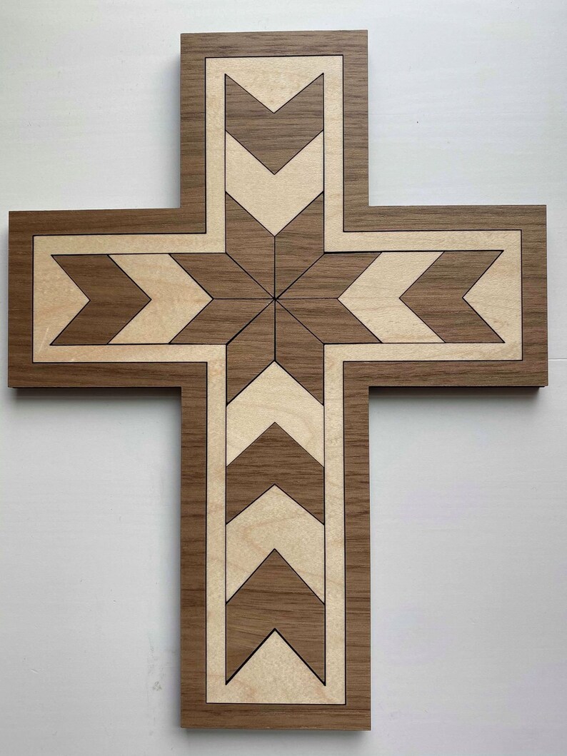 Barn Quilt Christian Cross SVG Cross SVG Christian Decor - Etsy Canada