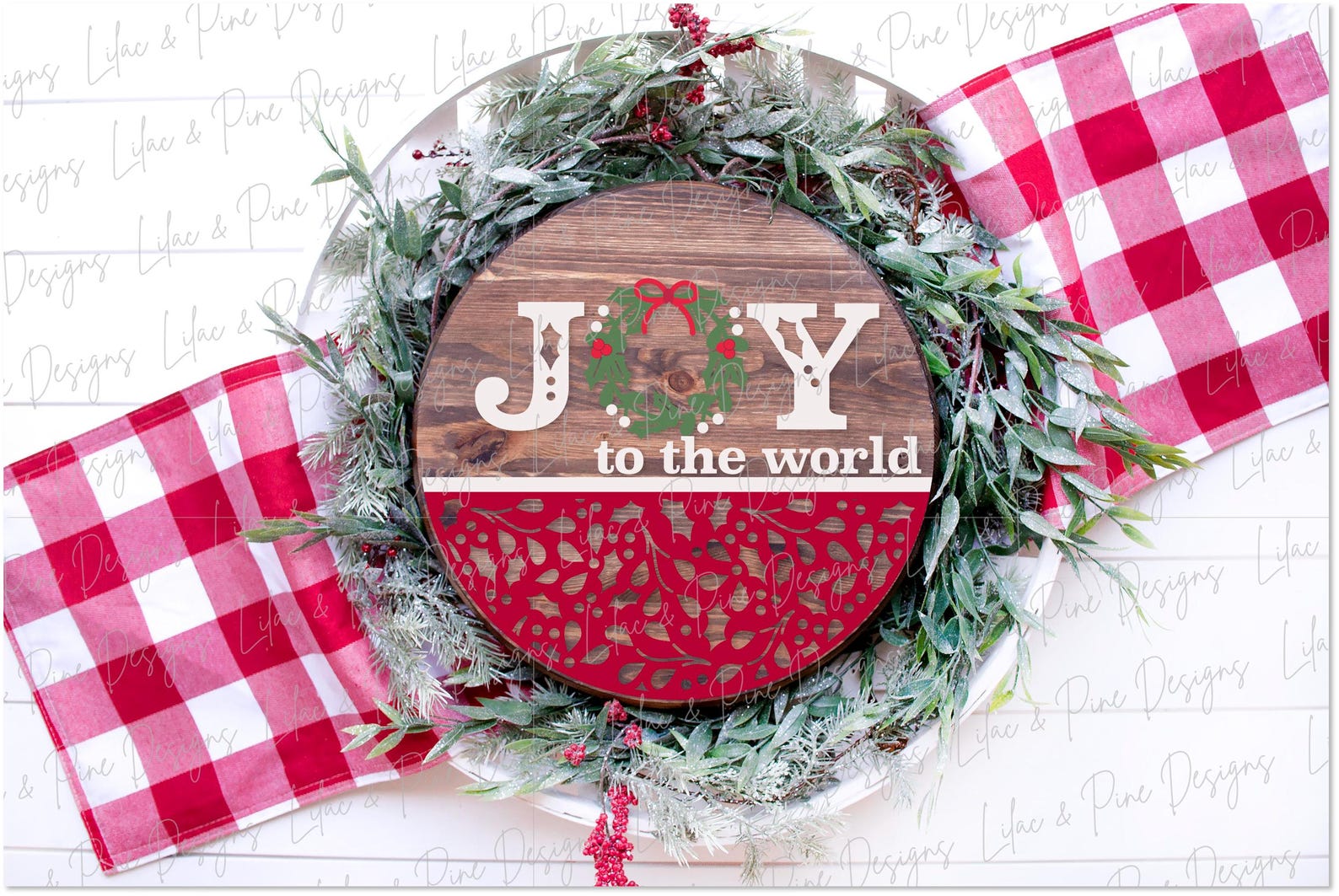 Joy Welcome Sign SVG, Christmas Door Hanger, Joy Door Sign, Holiday ...