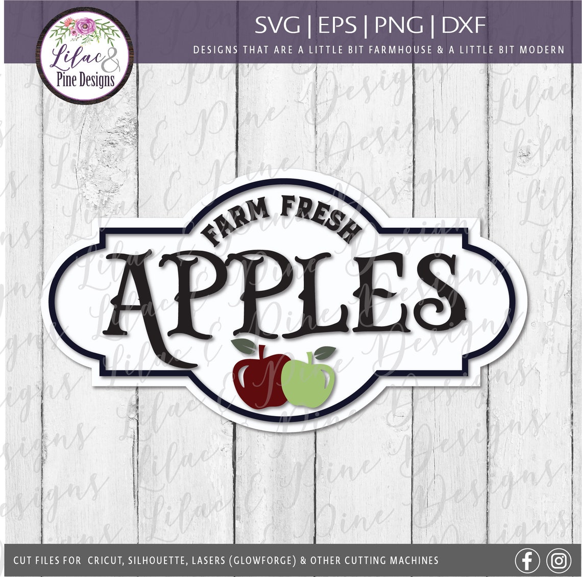 Apple SVG Apple Orchard SVG Farm Fresh Apples SVG Fall Svg | Etsy