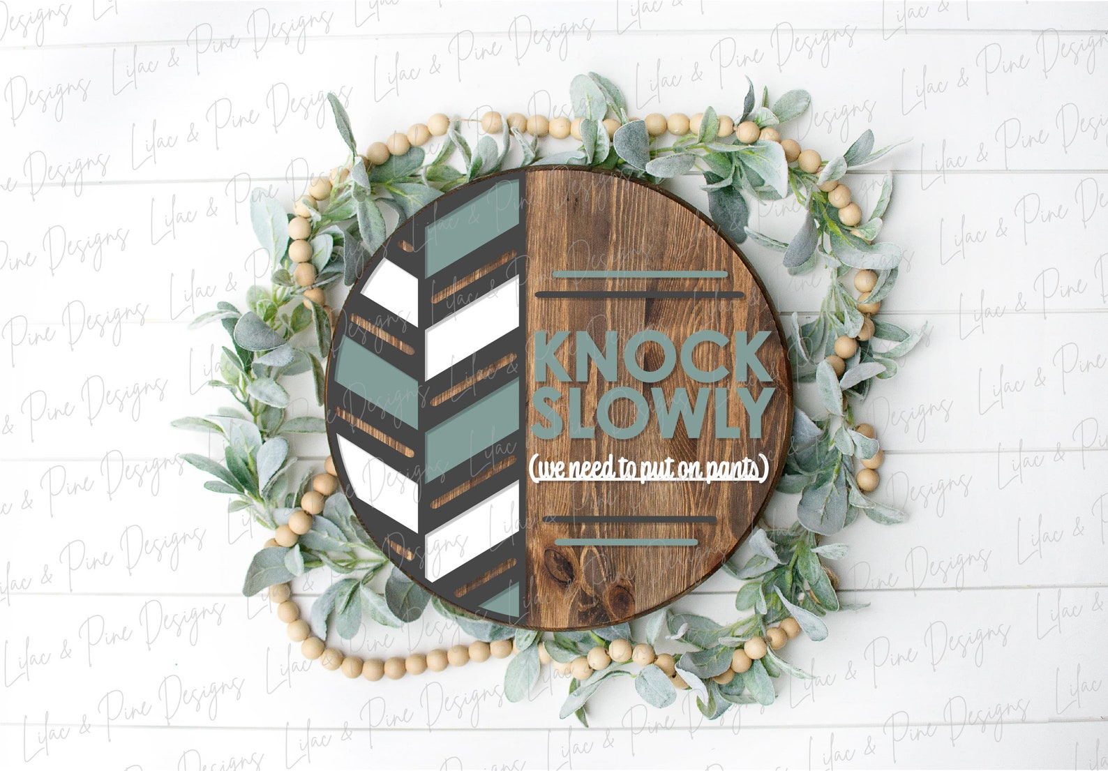 Knock Slowly Door Hanger Quilt Welcome Sign SVG Boho Door - Etsy