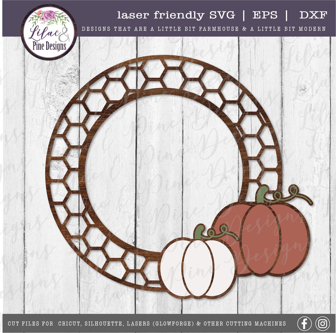 Customizable Fall Pumpkin Sign SVG, Autumn Welcome Sign SVG, Fall Door ...