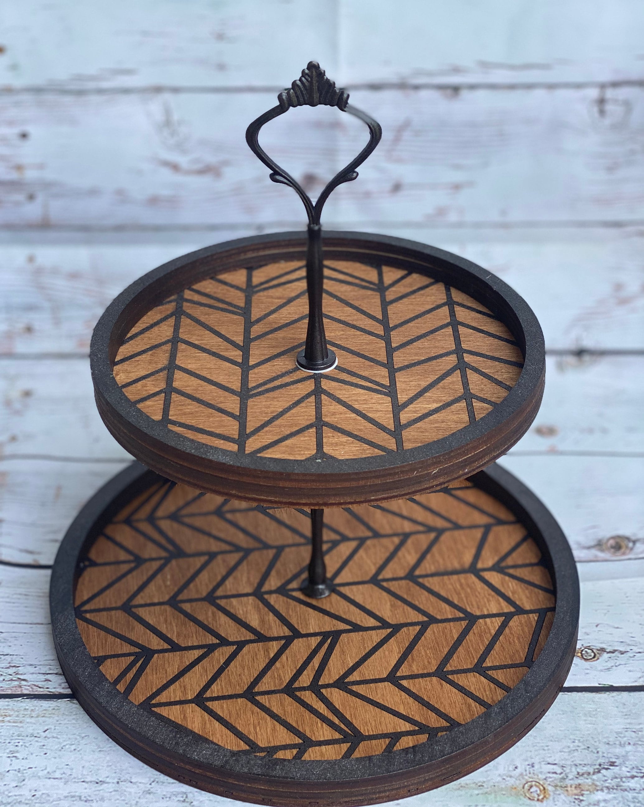 Tier Tray SVG Laser Cut File Wood Tiered Tray Laser Cut File | Etsy Canada