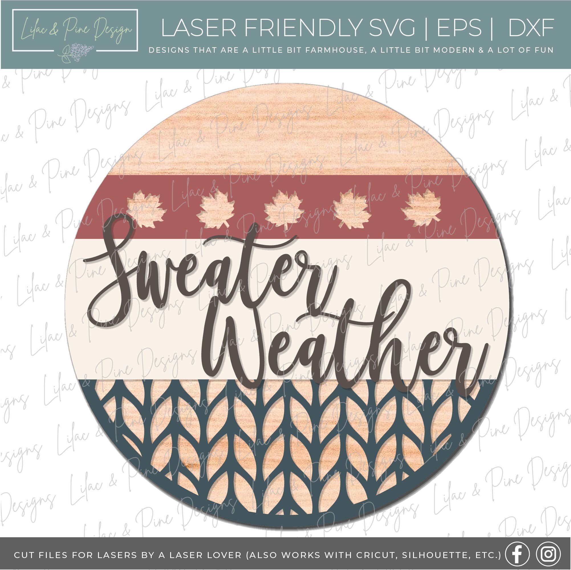Sweater Weather Welcome Sign SVG Fall Door Decor Svg Sweater - Etsy
