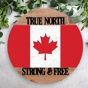Canada SVG Bundle - Welcome Sign Files for Canada Day - Round Door ...