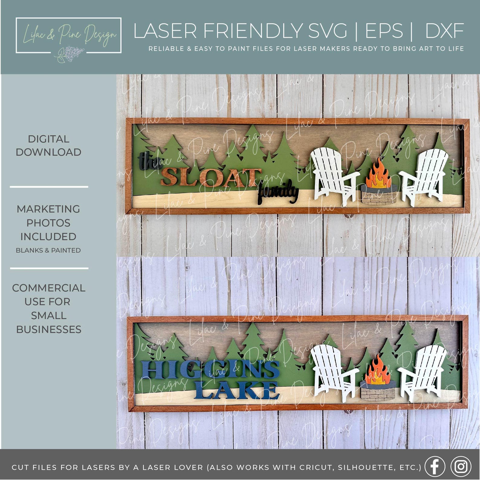 Fire Pit Sign SVG, Cabin Sign Sign SVG, Lake House Welcome Sign Svg ...