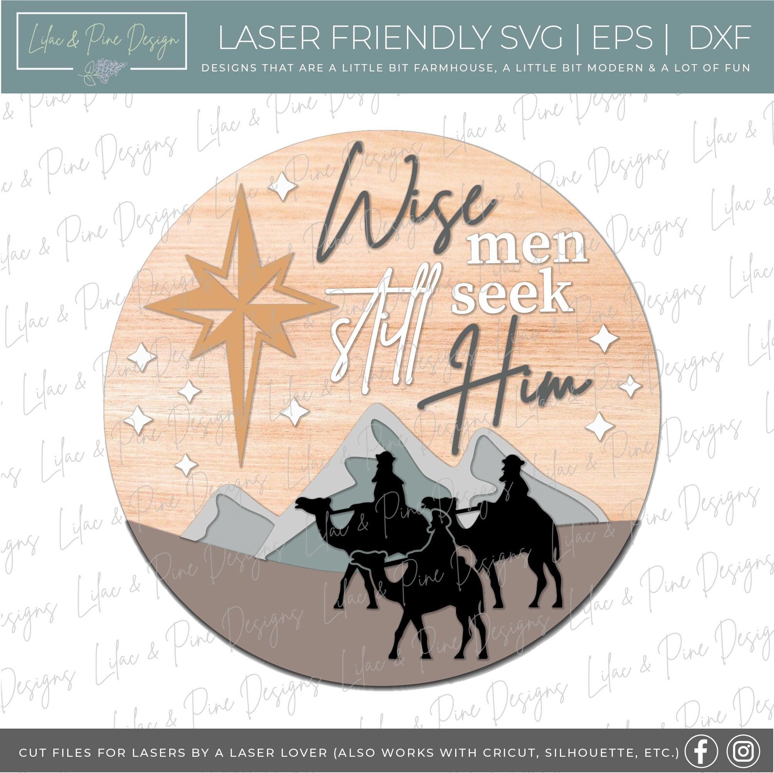 Wise Men Still Seek Him SVG, Christmas Welcome Sign SVG, Wise Men Door ...