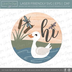 Duck Pond Sign, Duck Welcome Sign SVG, Dragonfly Door Hanger Svg, Cabin ...