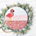 Flamingo Pineapple Welcome Sign Summer Sign Summer Door - Etsy