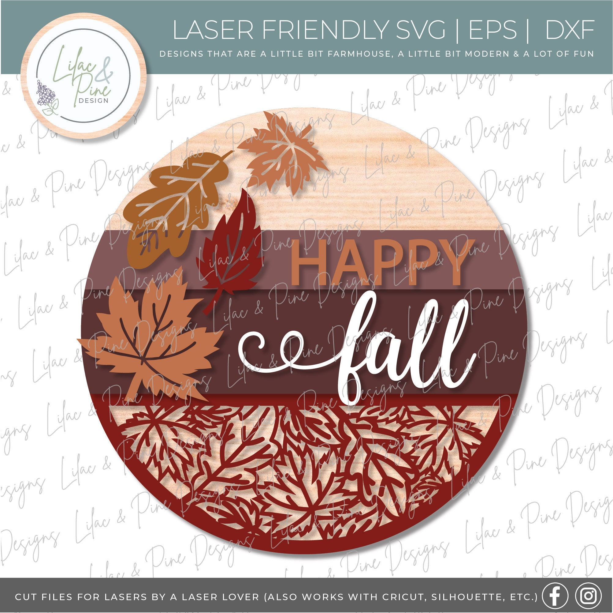 Hello Fall Sign SVG Happy Autumn Fall Sign SVG Happy Fall - Etsy