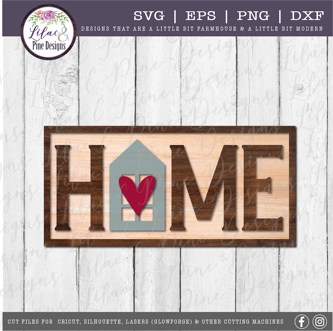 Home SVG Home Sign SVG Housewarming Gift Sign Party SVG - Etsy