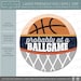 Basketball Fan Welcome Sign SVG, Basketball Door Hanger SVG, Probably ...