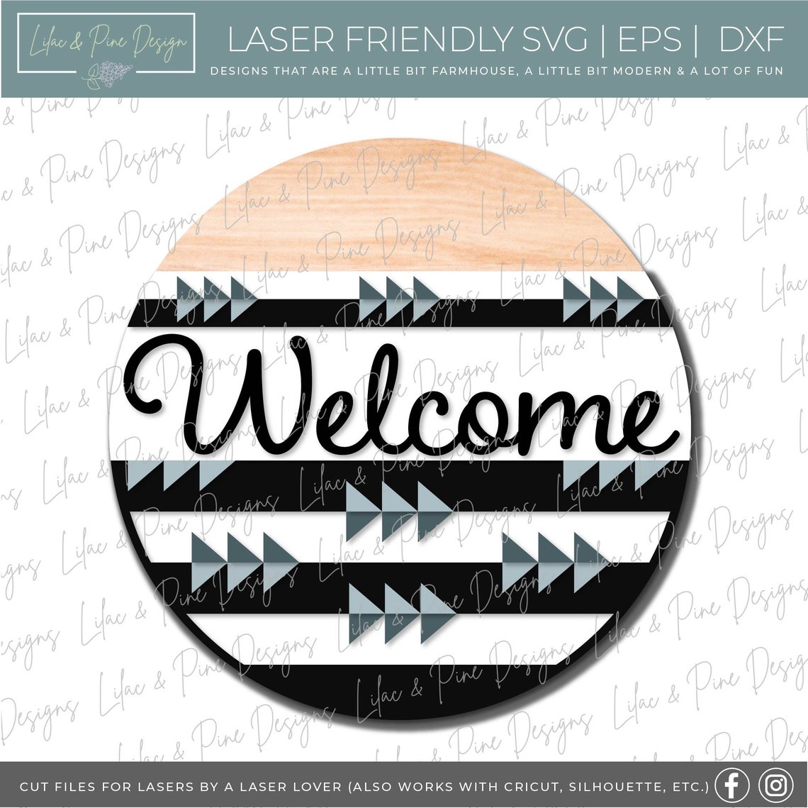 Boho Door Hanger Bundle Svg Everyday Sign Bundle Welcome - Etsy